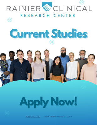 Current Studies | Rainier Clinical Research Center